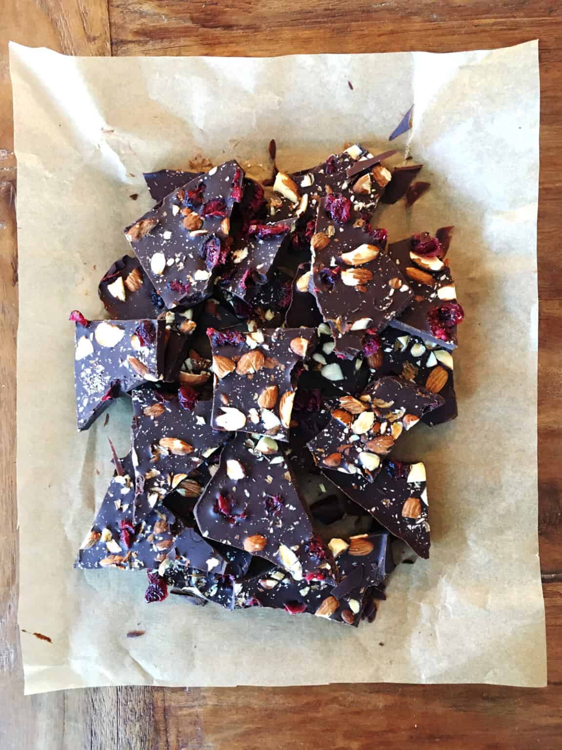 How to Make Chocolate Bark - One Happy Dish