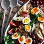 Classic French Niçoise Salad - One Happy Dish