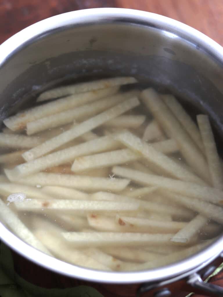 Crispy Baked Jicama Fries - One Happy Dish