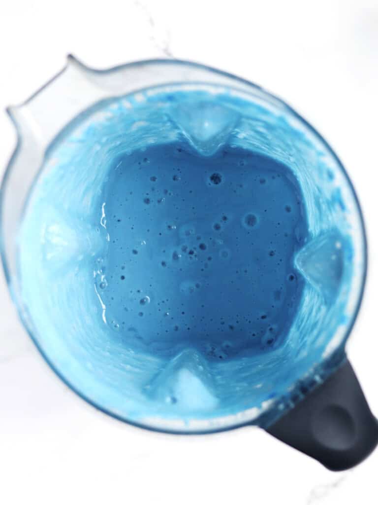 Blue Spirulina Smoothie (Cloud Smoothie) - One Happy Dish